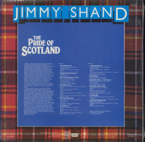 Jimmy Shand And His Band The Pride Of Scotland UK vinyl LP album (LP ...