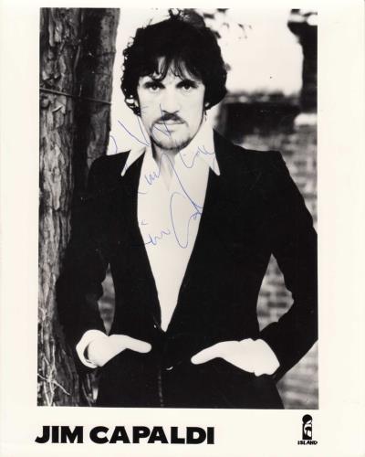Jim Capaldi Signed Photograph UK Promo photograph (740449) SIGNED PHOTO