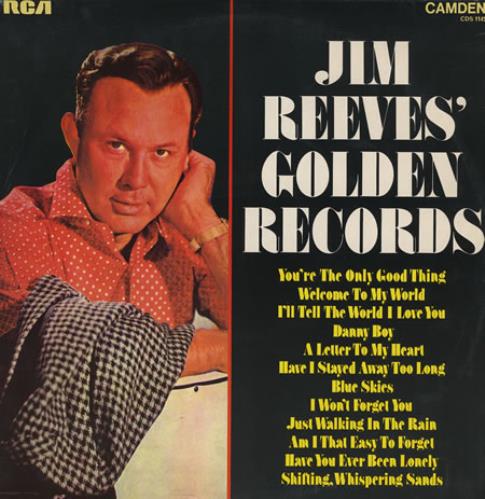 Jim Reeves Jim Reeves' Golden Records UK vinyl LP album (LP record ...