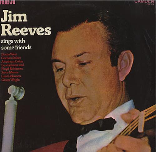 Jim Reeves Sings With Some Friends UK vinyl LP album (LP record) (385456)