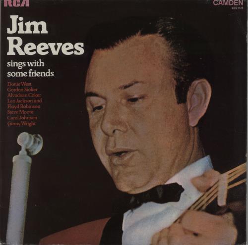 Jim Reeves Sings With Some Friends UK vinyl LP album (LP record) (665427)