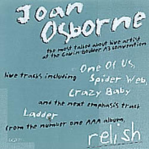 Joan Osborne Ladder US Promo CD single (CD5 / 5") (64078)