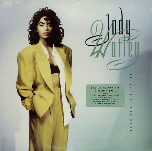 Jody Watley Affairs Of The Heart US vinyl LP album (LP record) (470728)