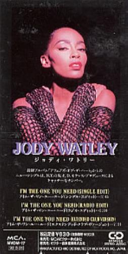 Jody Watley I'm The One You Need Japanese Promo 3" CD single (CD3) (147344)