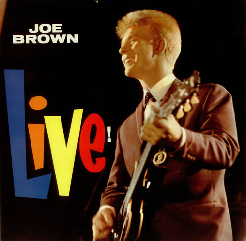Joe Brown Live! UK vinyl LP album (LP record) (451296)