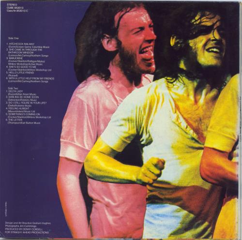Joe Cocker Cocker Happy Belgian vinyl LP album (LP record) (801513)