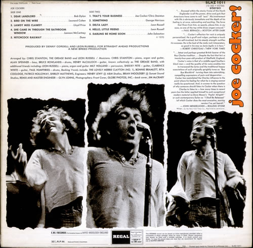 Joe Cocker Joe Cocker! UK vinyl LP album (LP record) (518995)