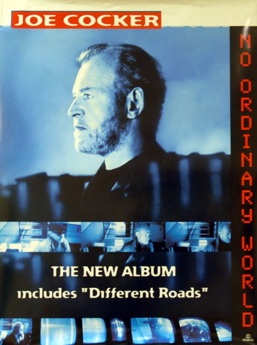 Joe Cocker No Ordinary World UK Promo poster (614771)