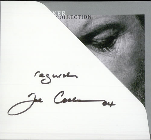 Joe Cocker Ultimate Collection - Autographed Digipak Sleeve US Promo ...