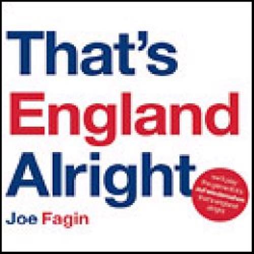 Joe Fagin That's England Alright UK CD single (CD5 / 5") (361469)