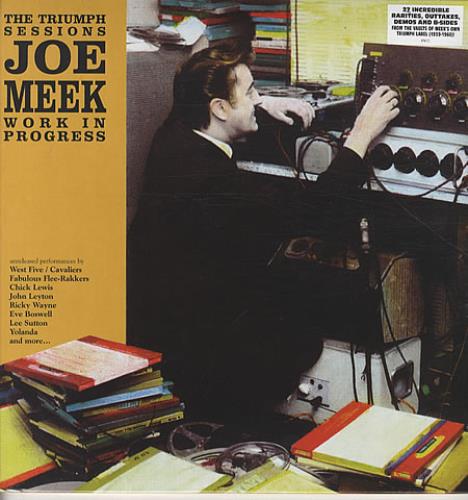 Joe Meek & The Blue Men Work In Progress - The Triumph Sessions UK 2-LP ...