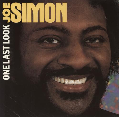 Joe Simon One Last Look UK 12" vinyl single (12 inch record / Maxi ...