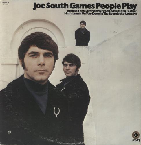 Joe South Games People Play US vinyl LP album (LP record) (807229)