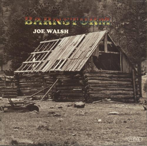 Joe Walsh Barnstorm - 2nd UK Promo vinyl LP album (LP record) (715106)