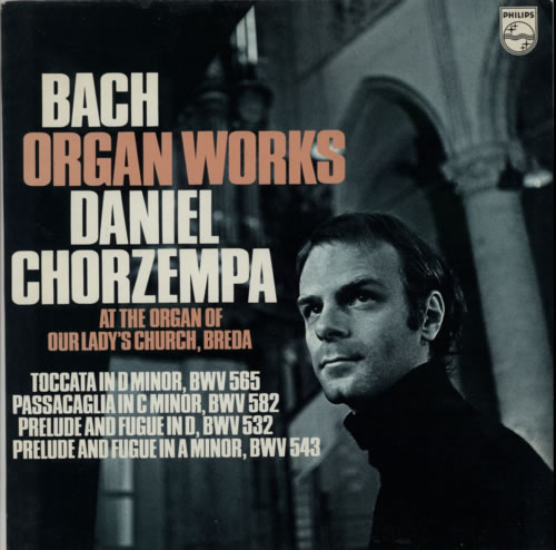 Johann Sebastian Bach Bach Organ Works UK vinyl LP album (LP record ...