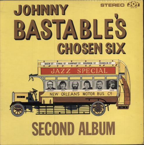 Johnny Bastable Second Album UK vinyl LP album (LP record) (783218)