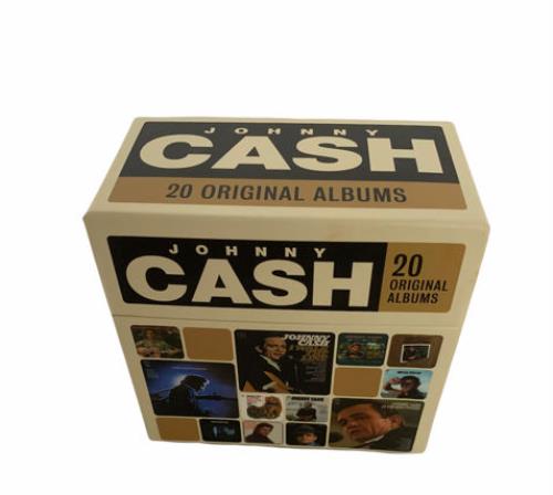 Johnny Cash 20 Original Albums UK CD Album Box Set (776057)