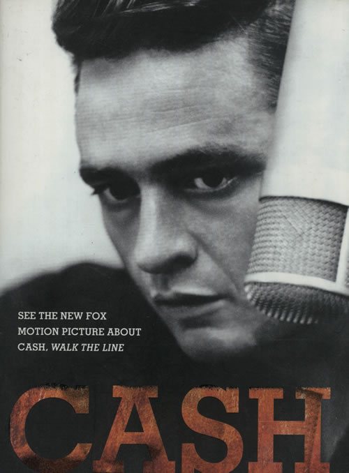 Johnny Cash Cash UK book (642005) ISBN0-00-274080-X