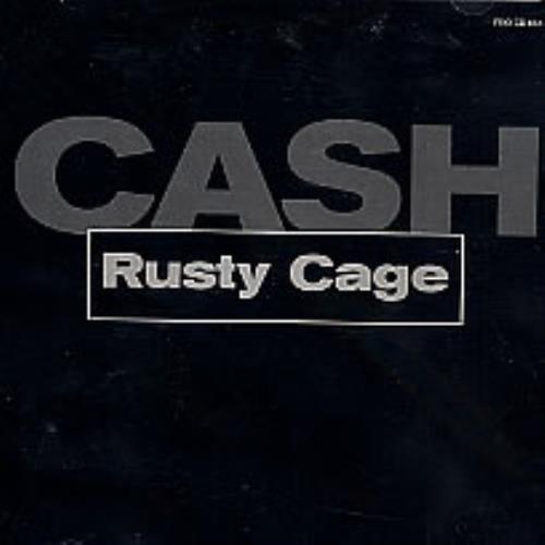 Johnny Cash Rusty Cage US Promo CD single (CD5 / 5") (273889)