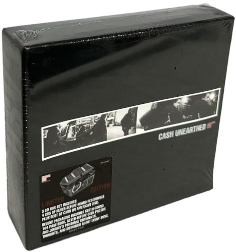 Johnny Cash Unearthed - Sealed US CD Album Box Set (833159)