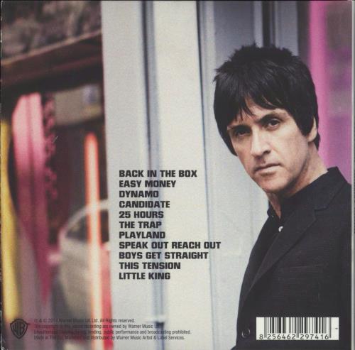 Johnny Marr Playland - Autographed UK CD album (CDLP) (777862)