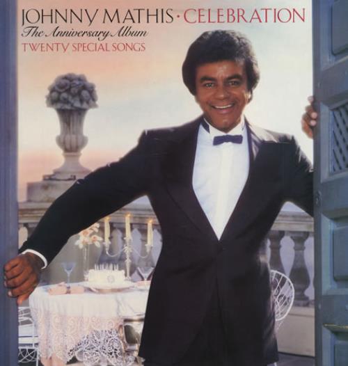 Johnny Mathis Celebration UK vinyl LP album (LP record) (434562)