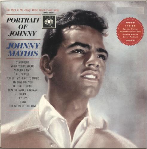 Johnny Mathis Portrait Of Johnny UK vinyl LP album (LP record) (696560)