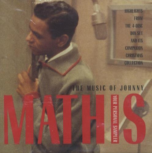 Johnny Mathis The Music Of Johnny Mathis Your Personal Sampler US Promo ...