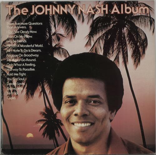 Johnny Nash The Johnny Nash Album UK vinyl LP album (LP record) (657887)