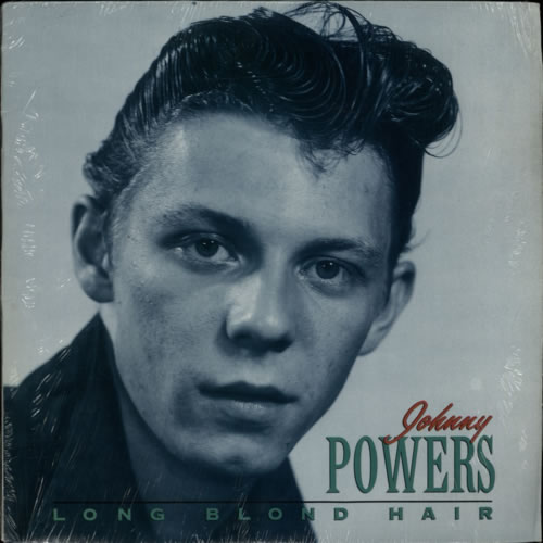Johnny Powers Long Blond Hair US vinyl LP album (LP record) (610550)