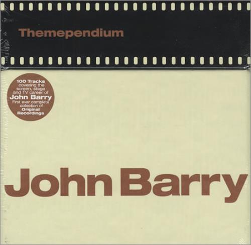John Barry (Composer) Themependium UK 4-CD album set (402180)