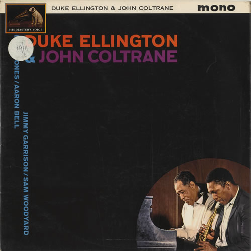 John Coltrane Duke Ellington And John Coltrane UK vinyl LP album (LP record) (448845)