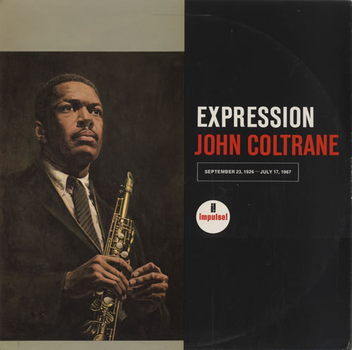 John Coltrane Expression - Factory Sample UK Promo vinyl LP album (LP ...