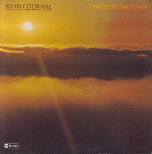 John Coltrane Interstellar Space - Quadraphonic US vinyl LP album (LP ...