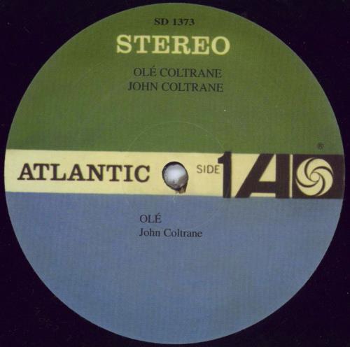 John Coltrane Olé Coltrane US vinyl LP album (LP record) (774052)