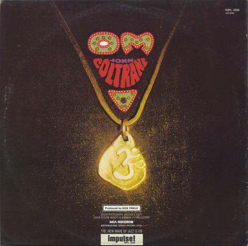 John Coltrane OM Italian vinyl LP album (LP record) (814410)