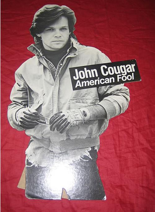 John Cougar Mellencamp American Fool US Promo display (339507)