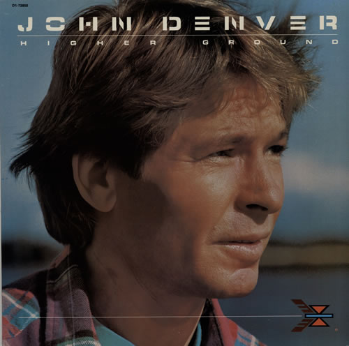 John Denver Higher Ground US vinyl LP album (LP record) (571890)