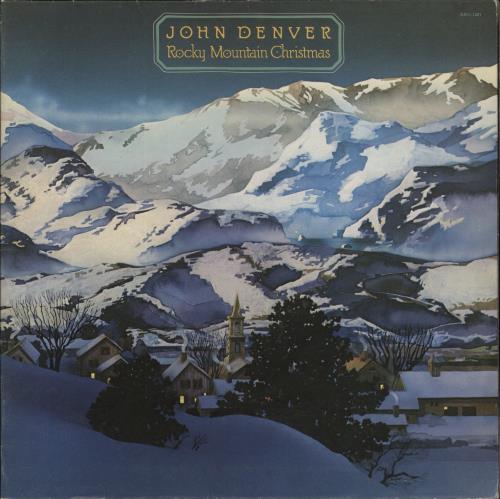 John Denver Rocky Mountain Christmas UK vinyl LP album (LP record) (574235)