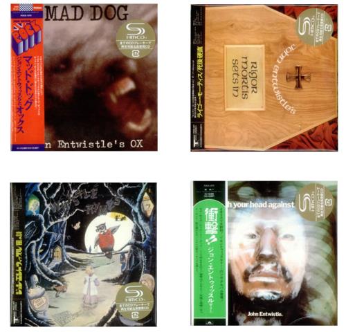John Entwistle SHM-CD Paper Sleeve Collection Japanese SHM CD (538392)