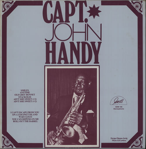 John Handy Cap'N John Handy US vinyl LP album (LP record) (566524)