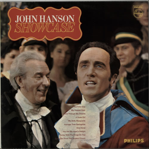 John Hanson Showcase UK vinyl LP album (LP record) (642326)