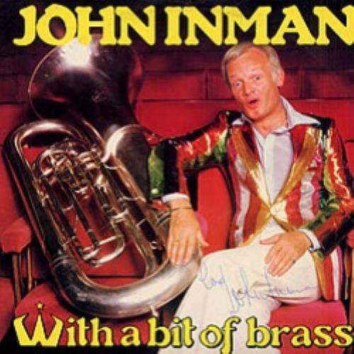 John Inman With A Bit Of Brass - Autographed + Letter UK vinyl LP album ...