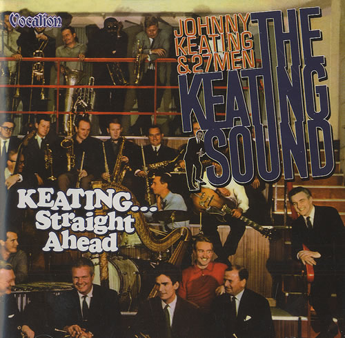 John Keating The Keating Sound/Straight Ahead UK CD album (CDLP) (492008)