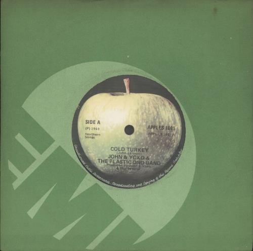 John Lennon Cold Turkey Irish 7" vinyl single (7 inch record / 45) (703090)