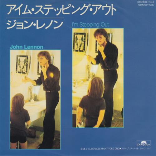 John Lennon I'm Stepping Out Japanese 7" vinyl single (7 inch record ...