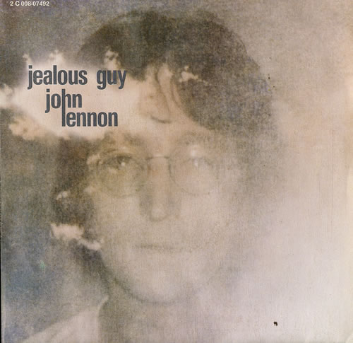 John Lennon Jealous Guy French 7" vinyl single (7 inch record / 45 ...