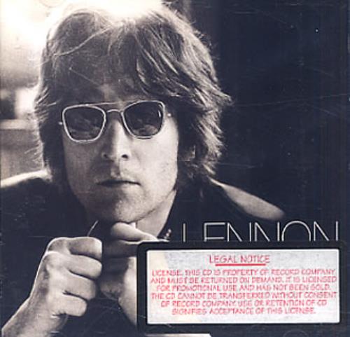 John Lennon Lennon Legend US Promo CD album (CDLP) (122095)