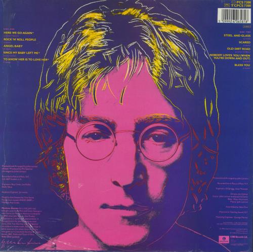 John Lennon Menlove Ave - 1st - Shrink UK vinyl LP album (LP record ...