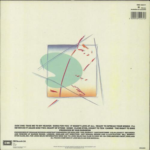 John Miles Play On UK vinyl LP album (LP record) (796278)